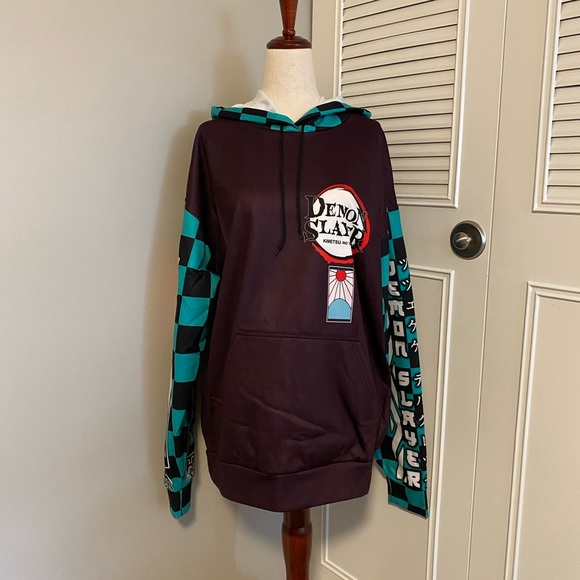Sweaters | Kamado Tanjiro Demon Slayer Streetwear Zip Hoodie Jacket ...